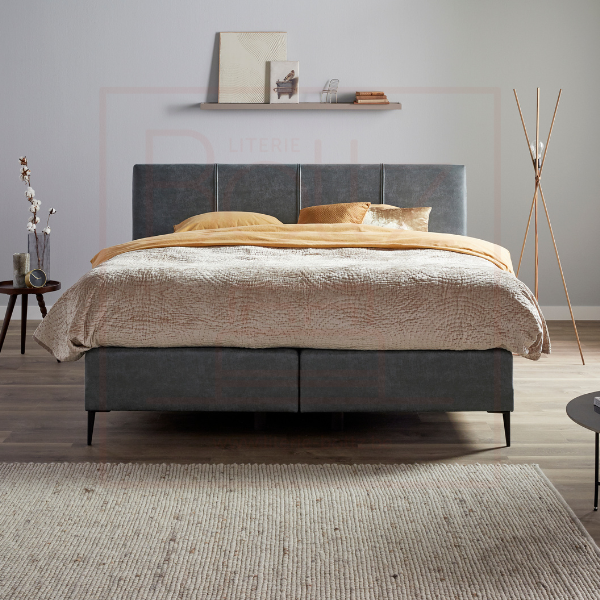 Boxspring avec tête de lit twist : à découvrir chez Bottz